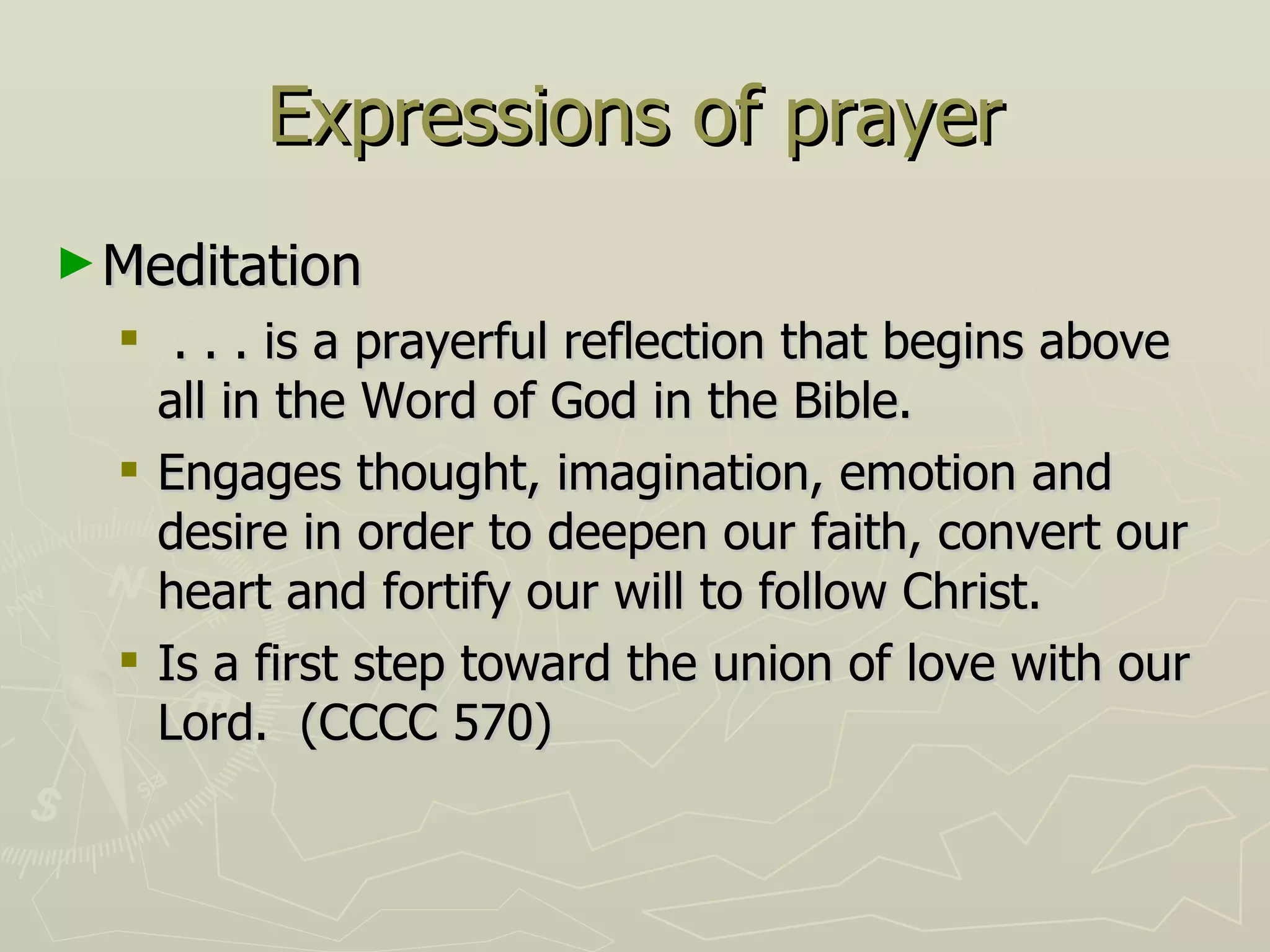 Prayer | PPT | Christianity | Religion & Spirituality