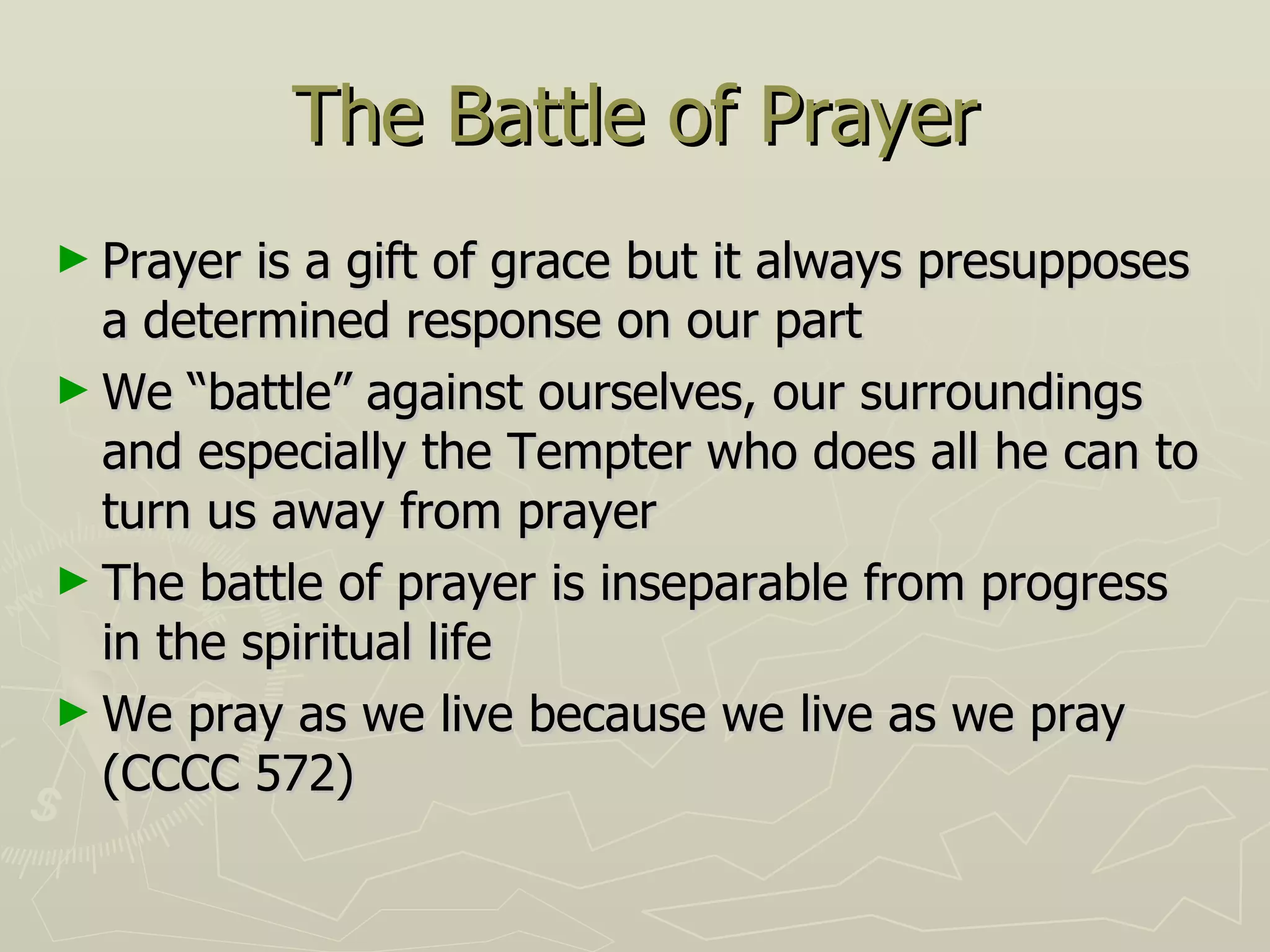 Prayer | PPT | Christianity | Religion & Spirituality