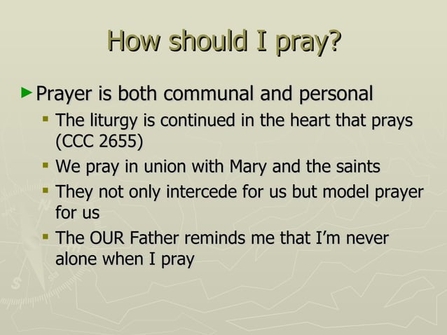 Prayer | PPT | Christianity | Religion & Spirituality