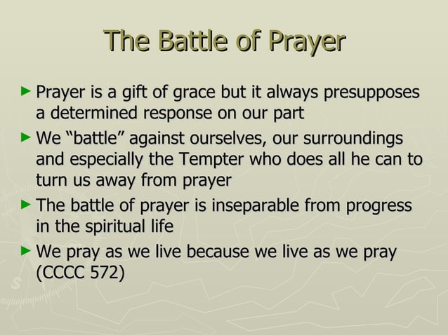Prayer | PPT | Christianity | Religion & Spirituality
