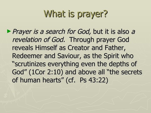 Prayer | PPT | Christianity | Religion & Spirituality