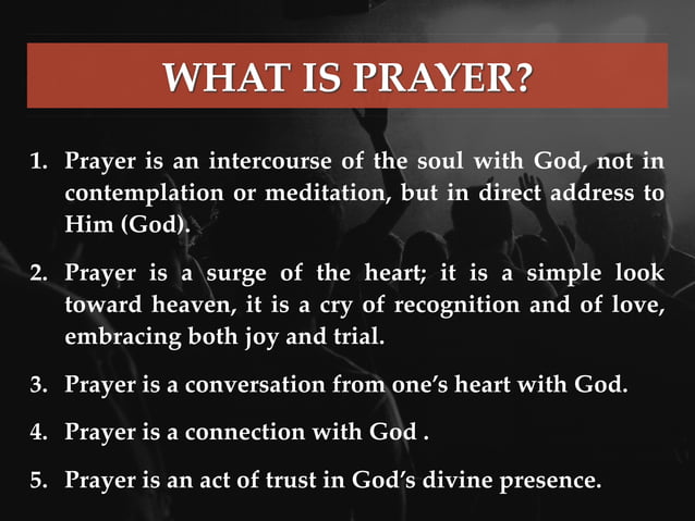 Prayer | PPT