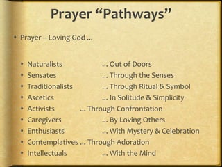 Prayer - Pathway to God and Holiness (WWP) | PPT