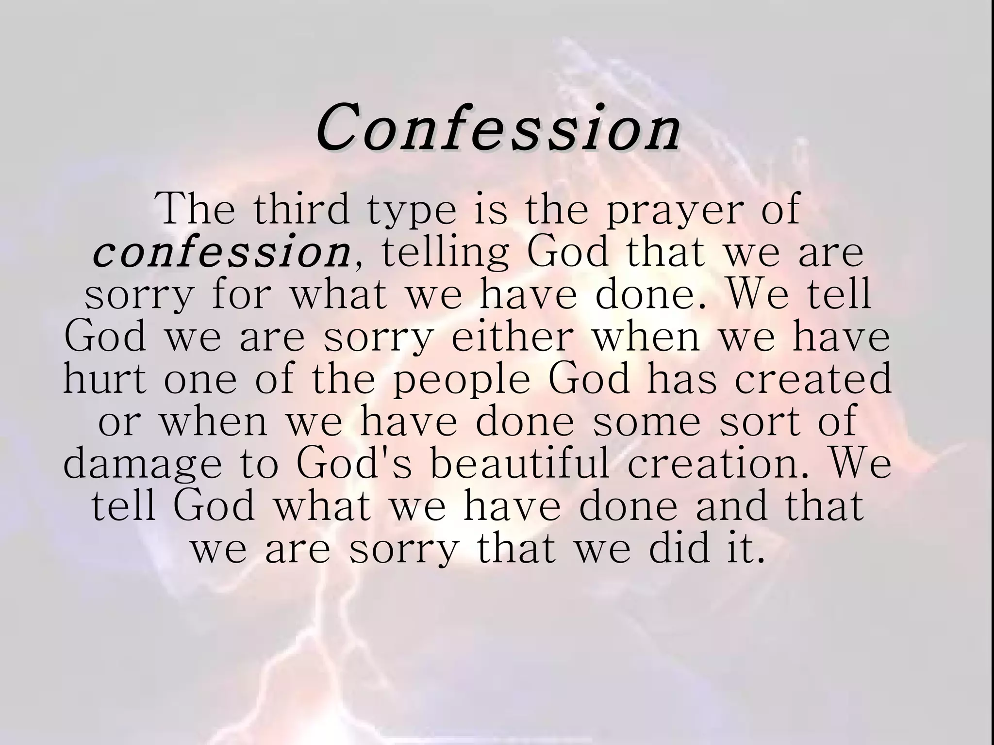 Prayer Presentation | PPT