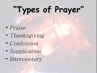 Prayer Presentation | PPT
