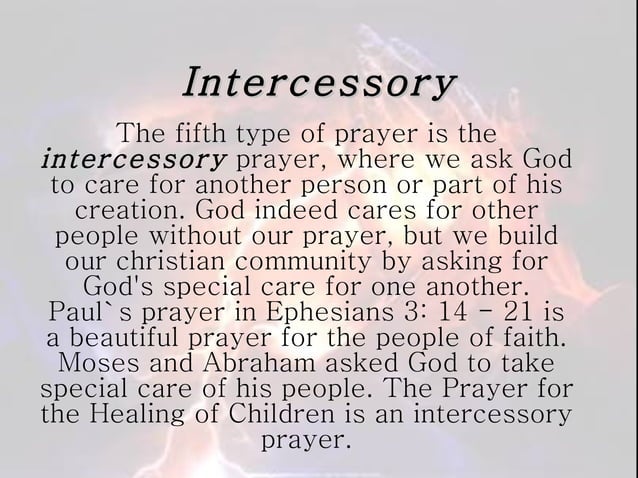 Prayer Presentation | PPT