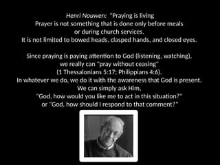 Prayer-The Soul of Mission -Moving outward in Mission fueled by Prayer ...