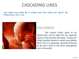 Prayer before birth - a poem by Louis MacNeice - Ppt - Literary tribute ...
