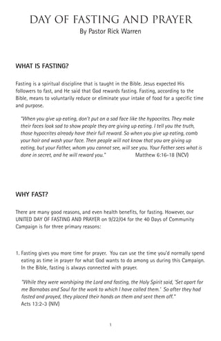 Prayer fasting5 | PDF