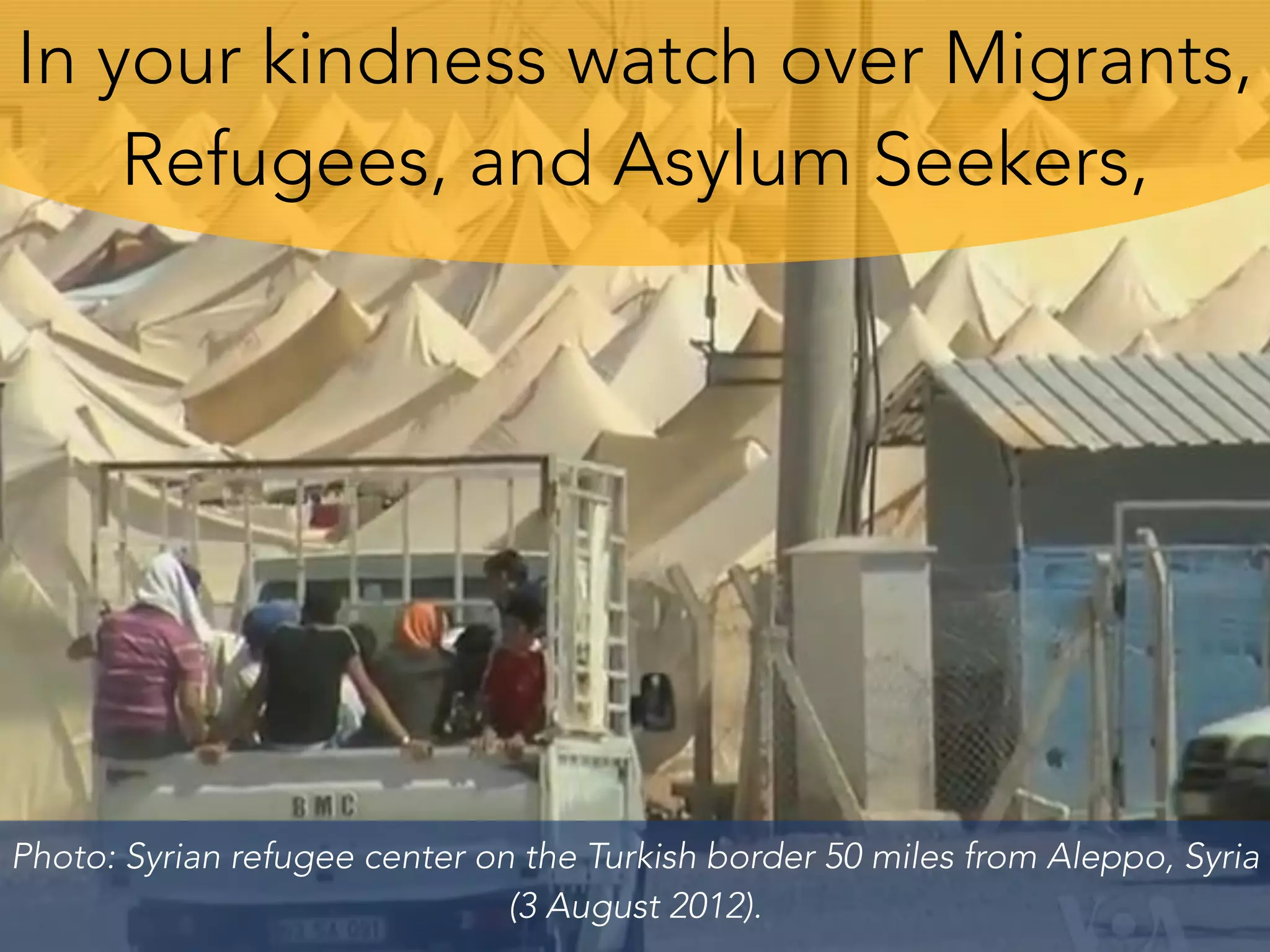 Prayer for migrants, refugees and asylum seekers | PDF
