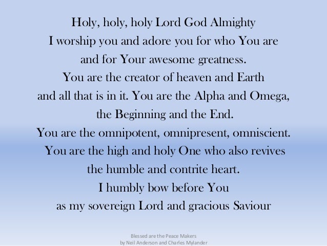 Prayer for Reconciliation in the Body of Christ