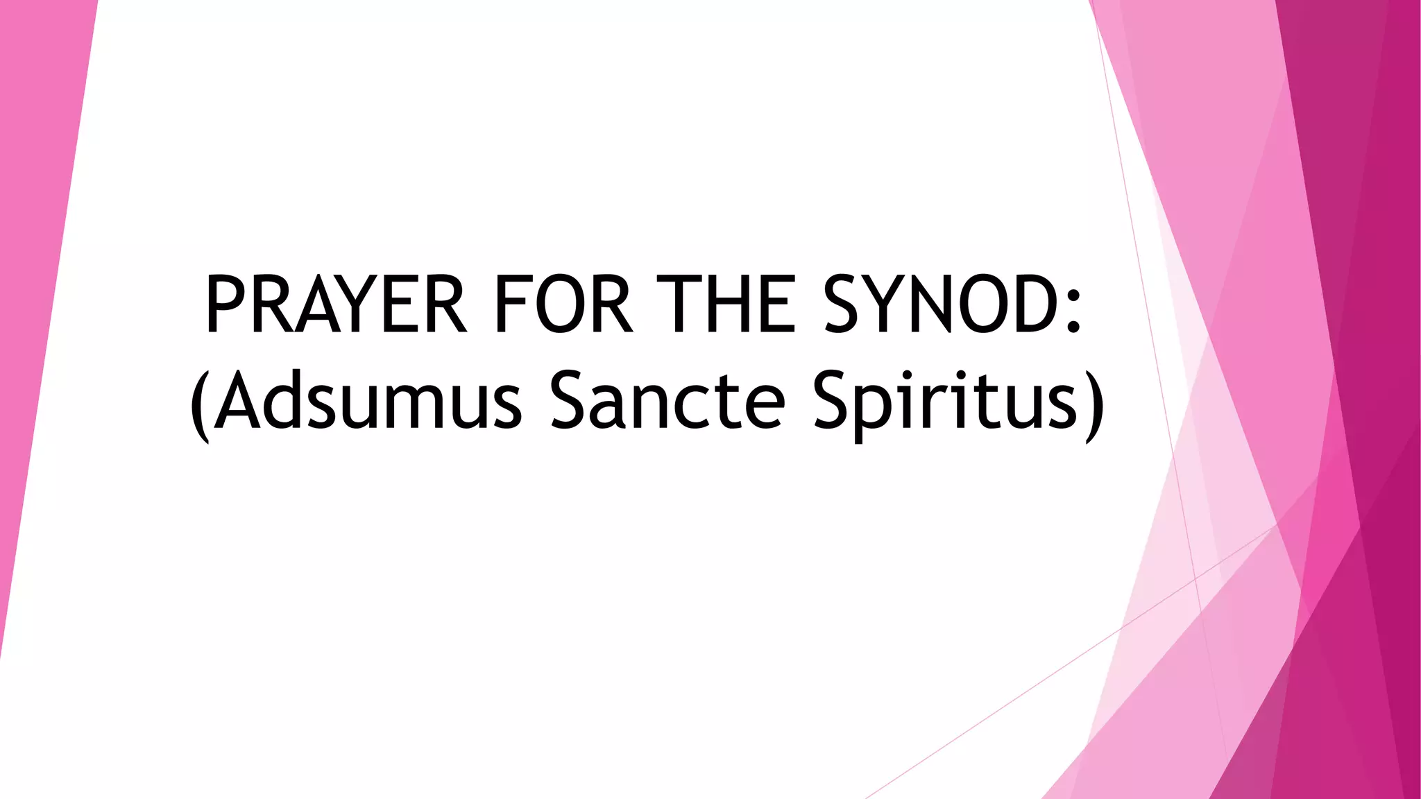 PRAYER FOR SYNOD.pptx