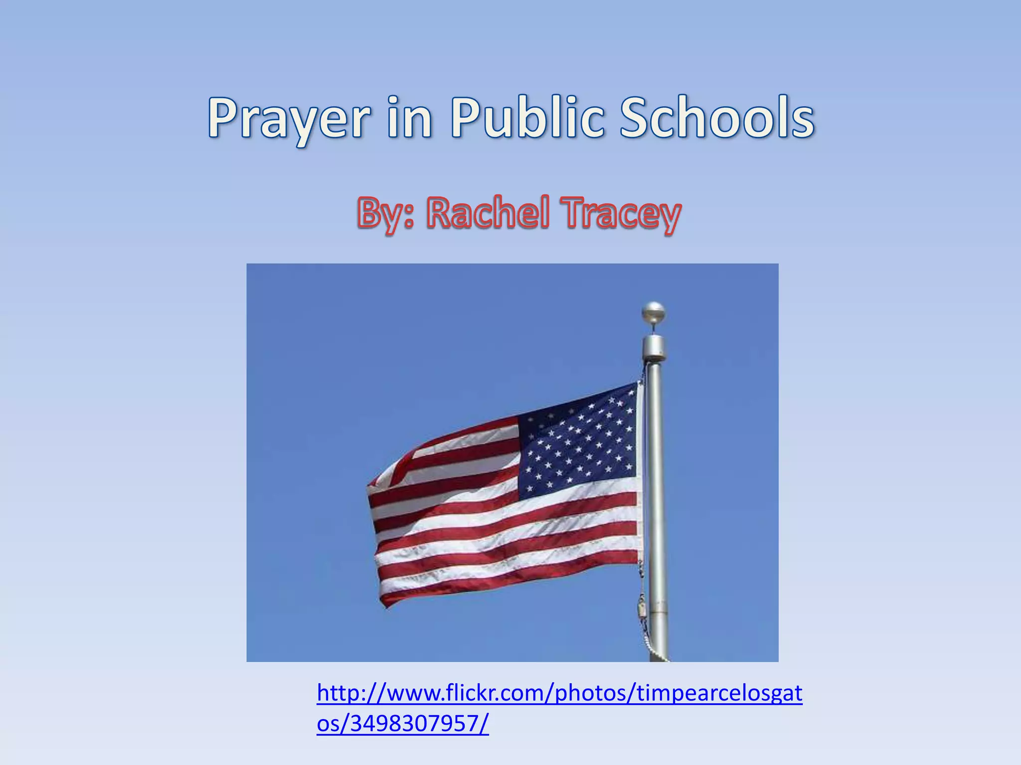 Prayer in public schools | PPTX