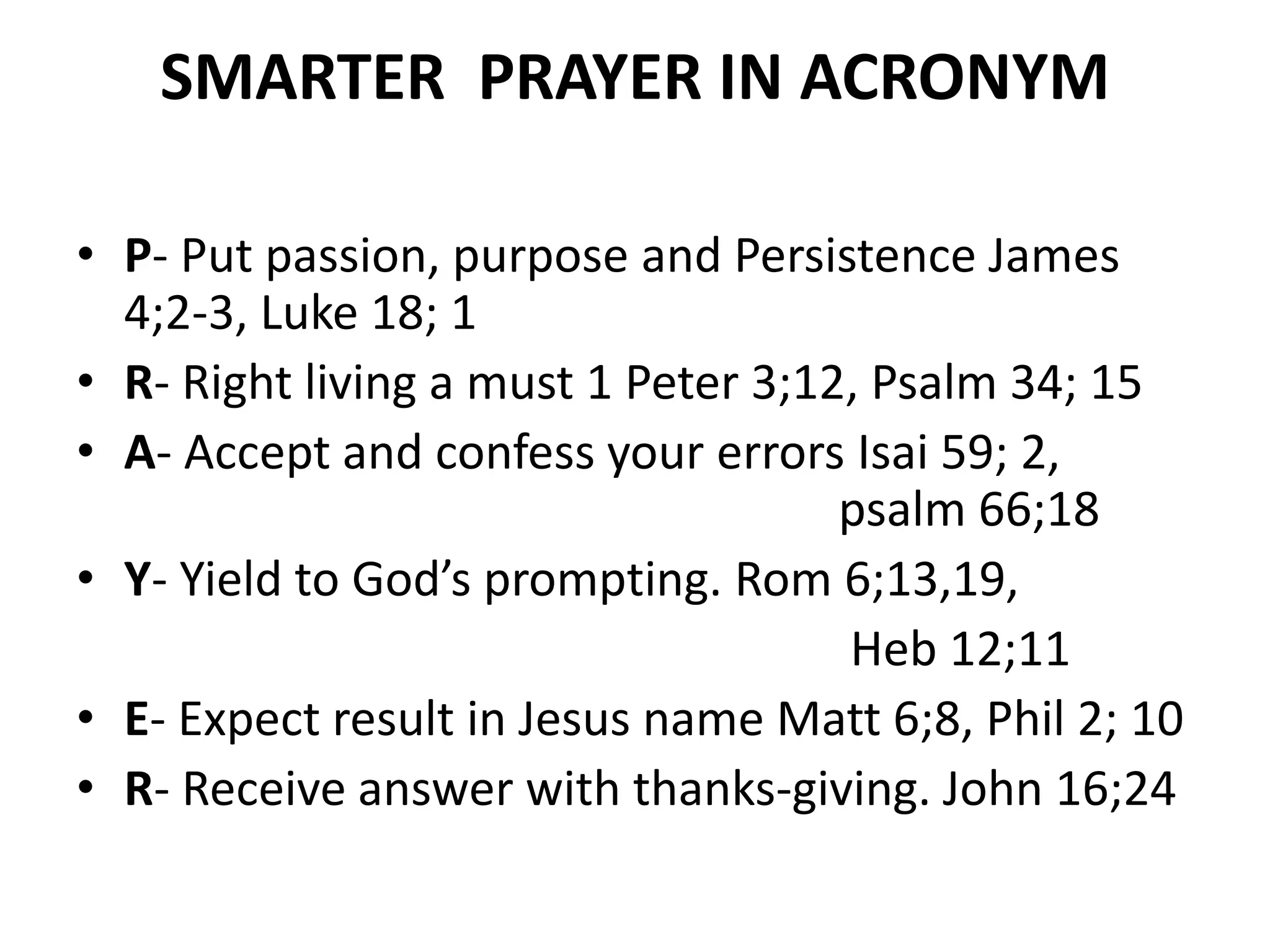 Prayer Life of an Effective Christian Worker | PPTX