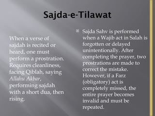 Prayer salah and it’s significance in Islam work. | PPTX