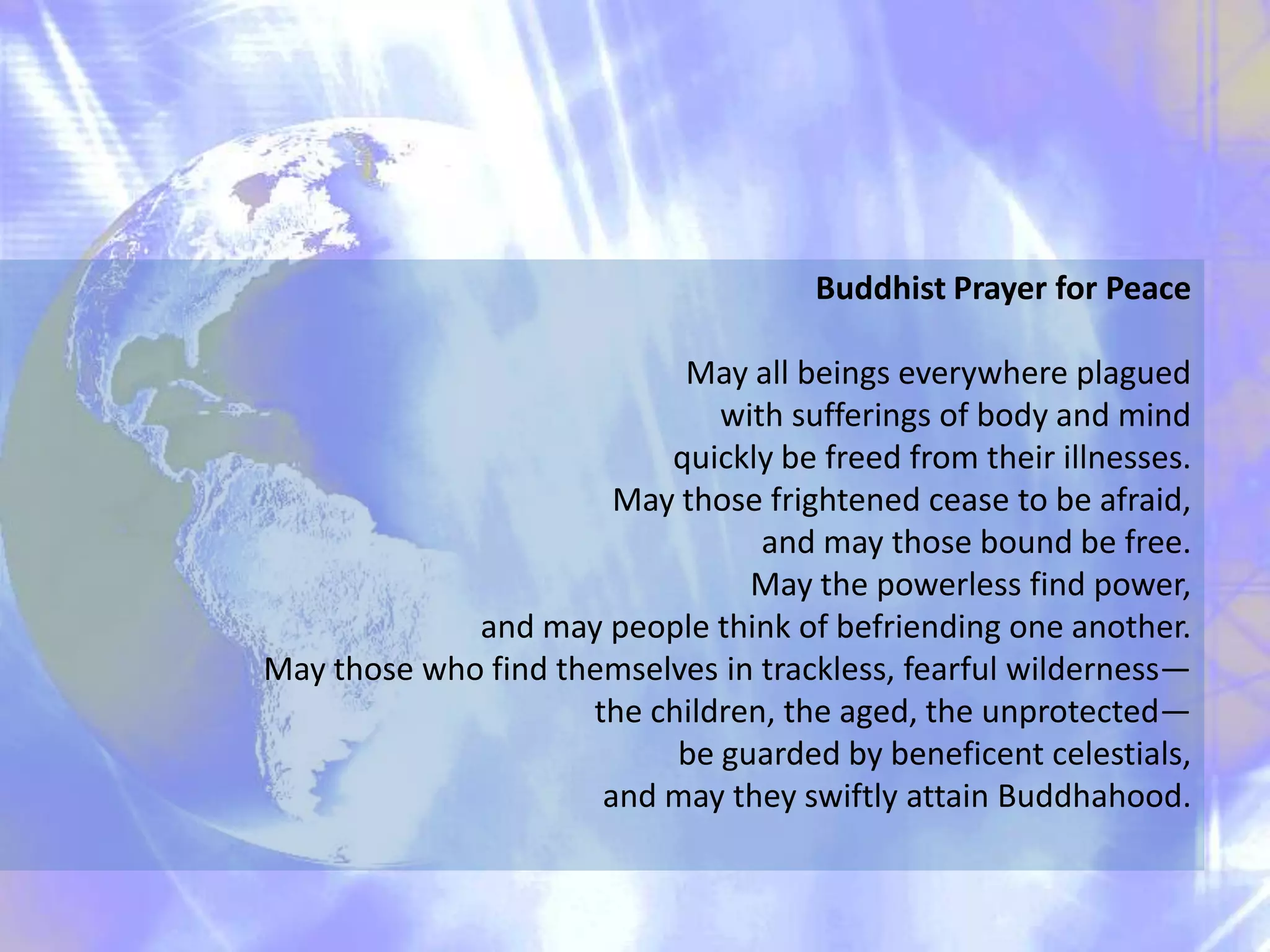 Prayers for Peace | PPT