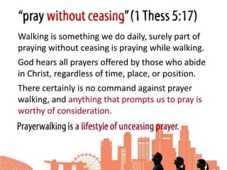 Prayerwalk SG | PPTX