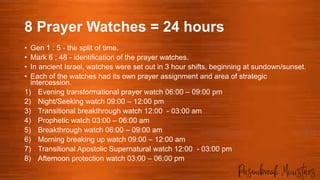 The 8 Prayer watches | PPTX