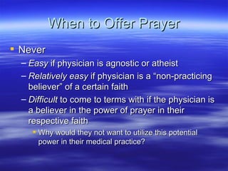 Praying With Patients | PPT