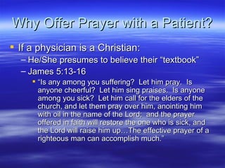 Praying With Patients | PPT