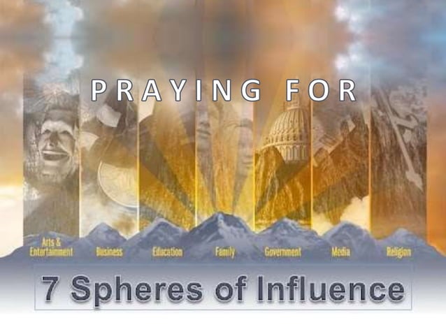 Praying for 7 Spheres of Influence | PPT
