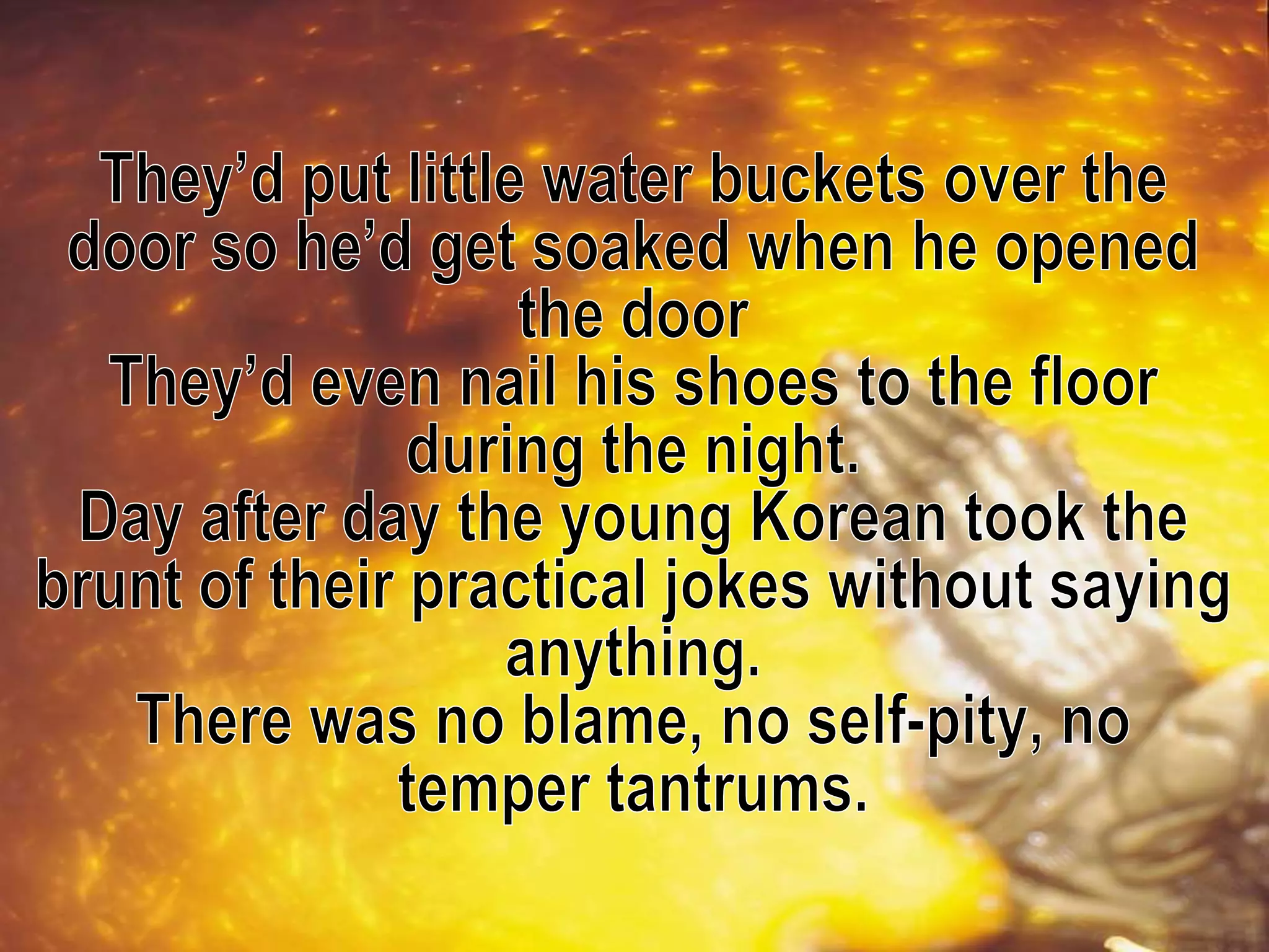 Praying For Our Enemy | PPT