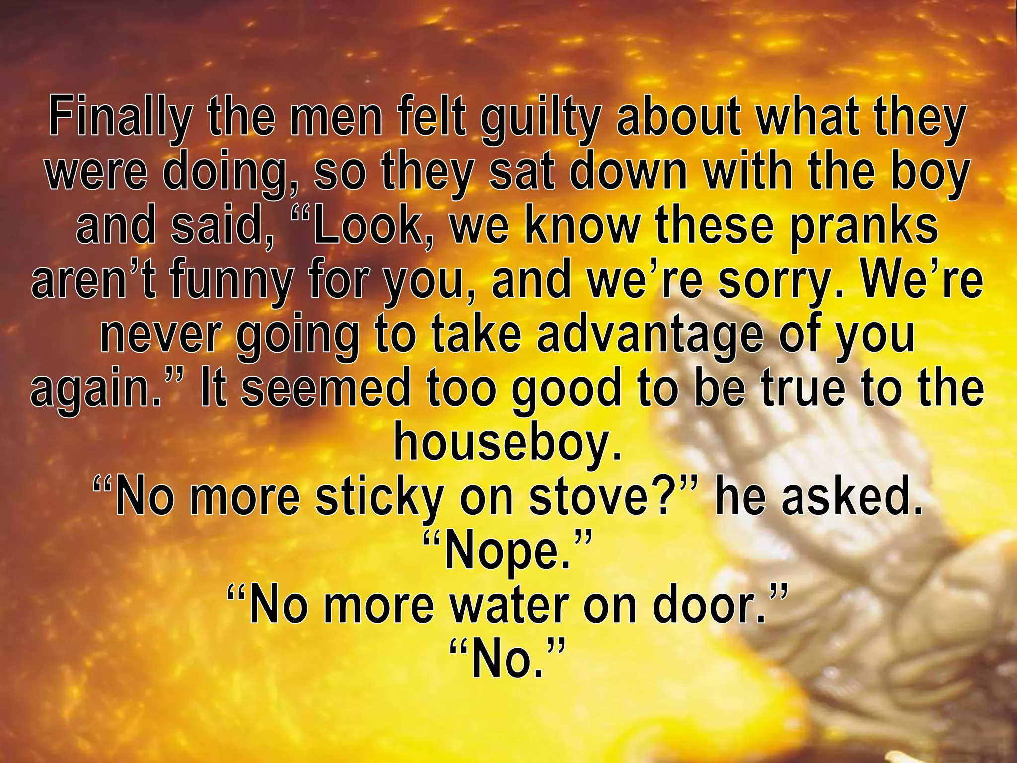 Praying For Our Enemy | PPT