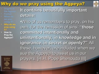 Praying the Agpeya | PPT