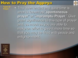 Praying the Agpeya | PPT