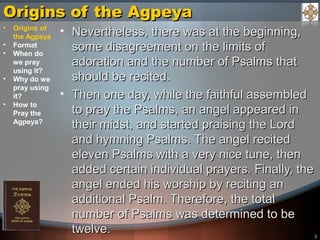 Praying the Agpeya | PPT