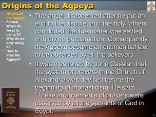 Praying the Agpeya | PPT