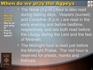 Praying the Agpeya | PPT