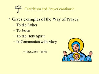 Praying under the catholic umbrella | PPT