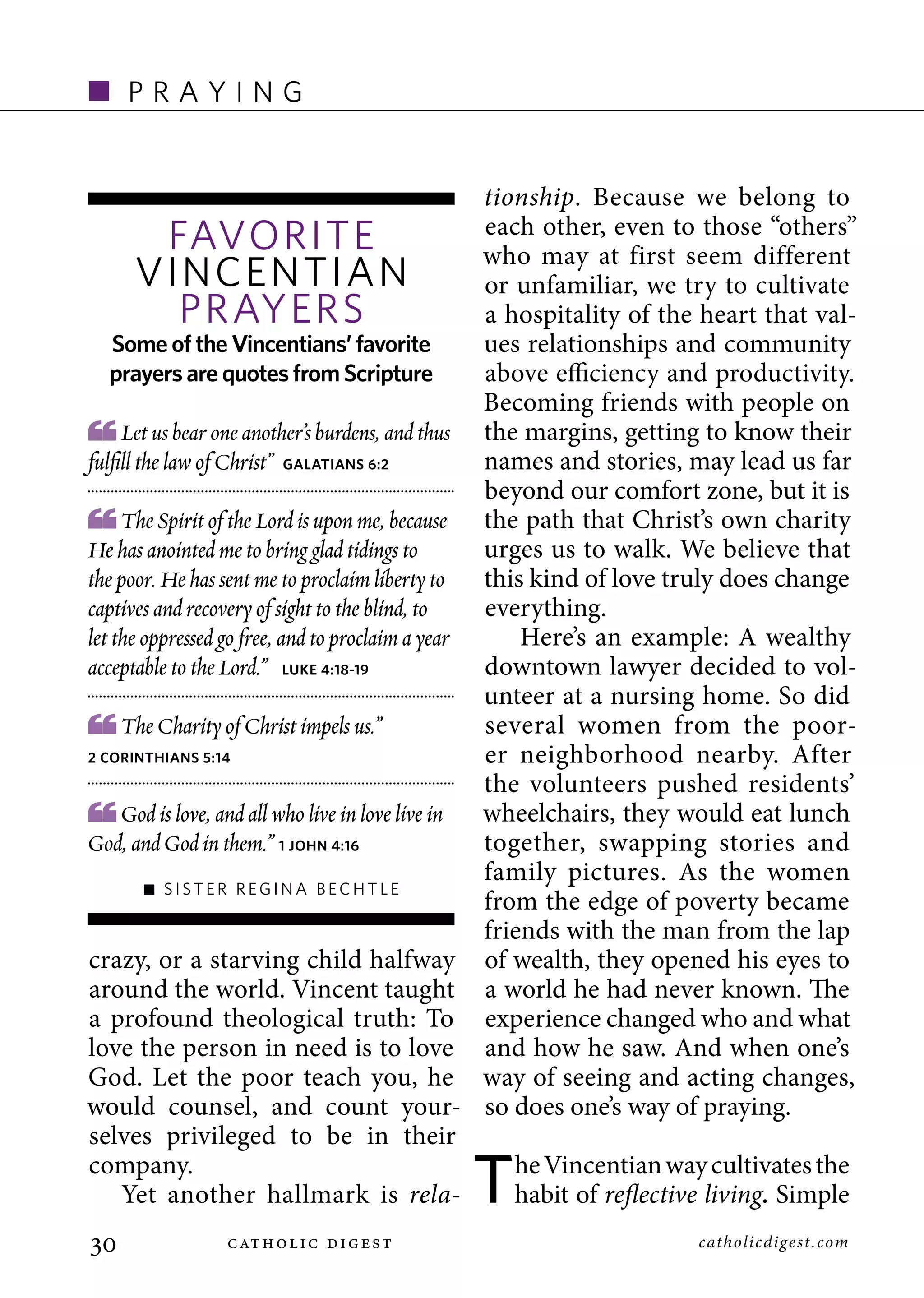 Praying with vincentian communities | PDF