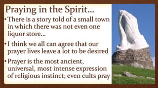 Pray in the Spirit Always | PPTX