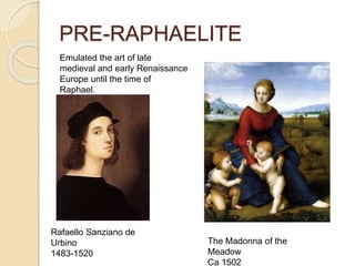 Pre- Raphaelites | PPTX