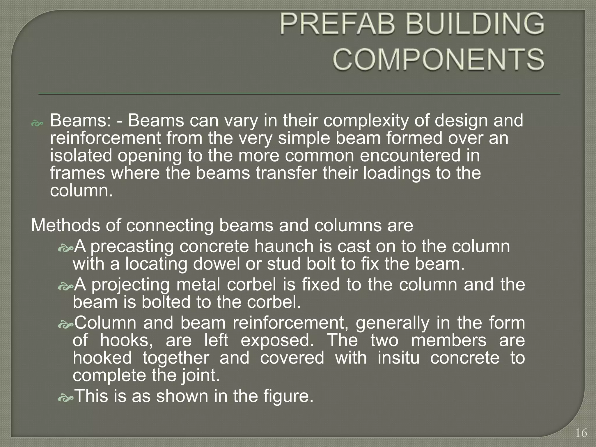 Prefabrication construction | PPTX