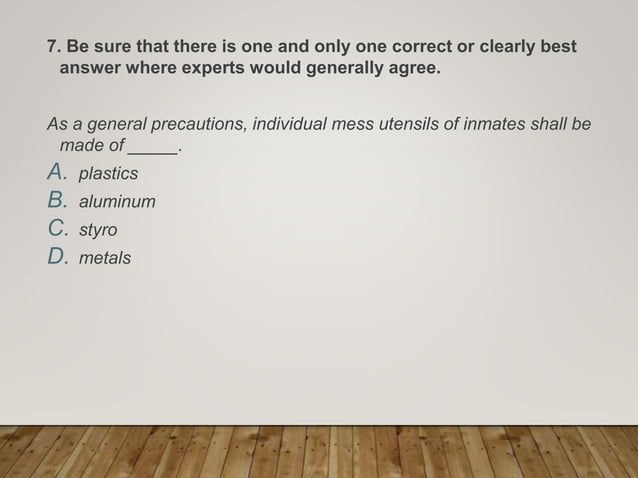 PRB CRIM TEST CONSTRUCTION.pptx prc board of crim | PPT