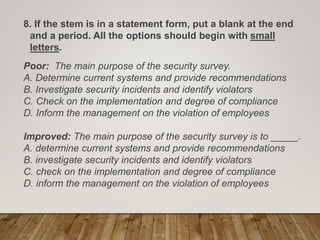 PRB CRIM TEST CONSTRUCTION.pptx prc board of crim | PPT