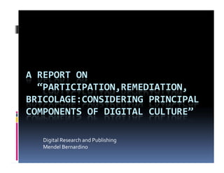 Prb Digital R And P V 1 | PDF
