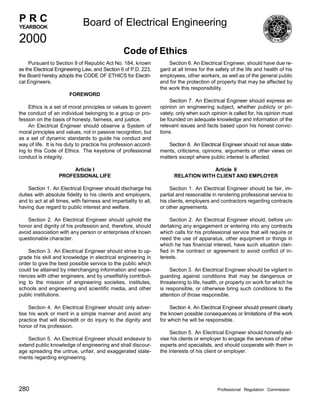 The Code of Ethics of Integrated Institute of Electrical Engineers of ...