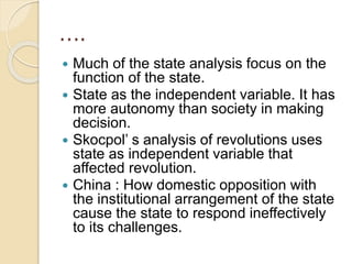 C4 - Levels of Analysis | PPTX | Elections | Politics