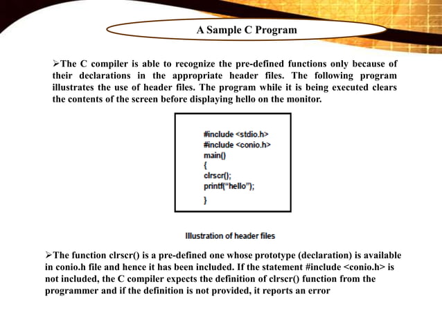 Sample for Simple C Program - R.D.Sivakumar | PPT