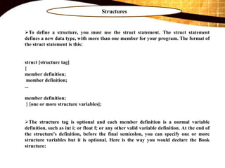 Structures - R.D.Sivakumar | PPT