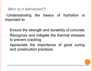 Hydration Of Cement...PRC-I | PDF
