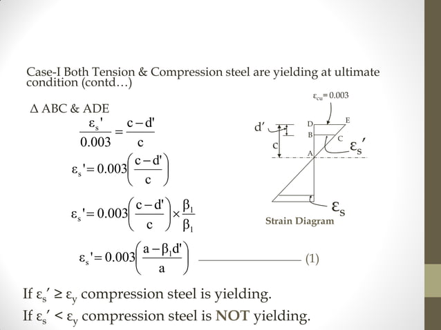 Doubly reinforced beams...PRC-I | PDF | Physics | Science
