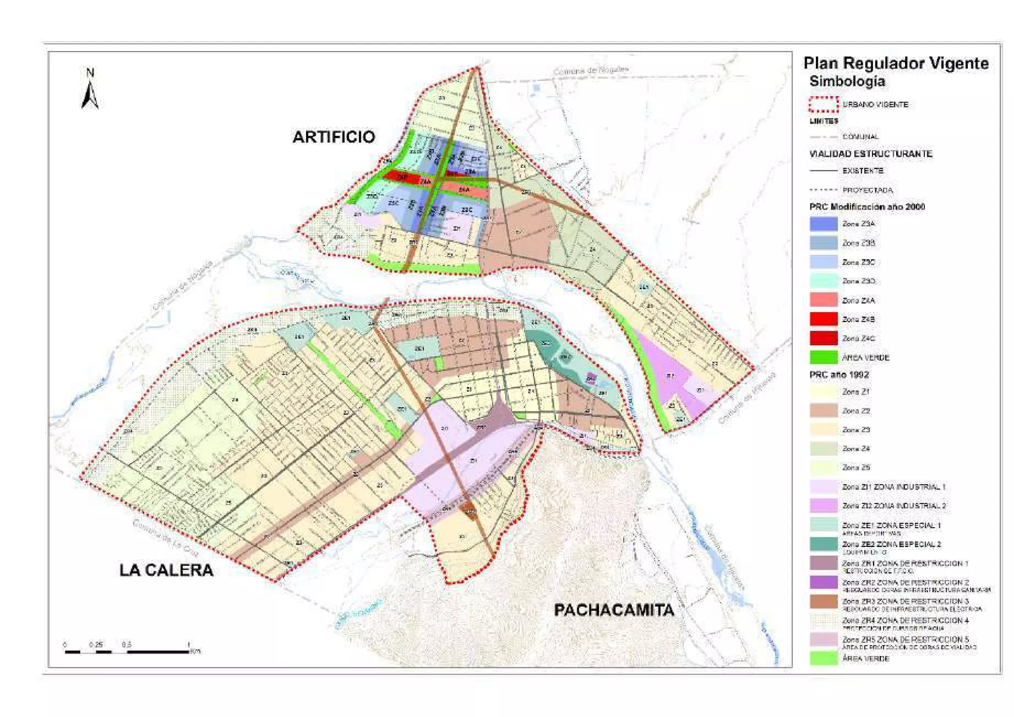 PLAN REGULADOR COMUNAL LA CALERA -plano- | PPT