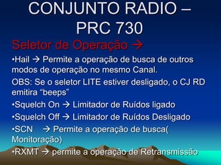 PRC-730 componentes e acessorios.ppt