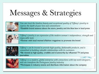 Tiffany & Co (PR Plan) | PPT