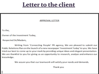 Pr campaign of newspaper launch | PPT